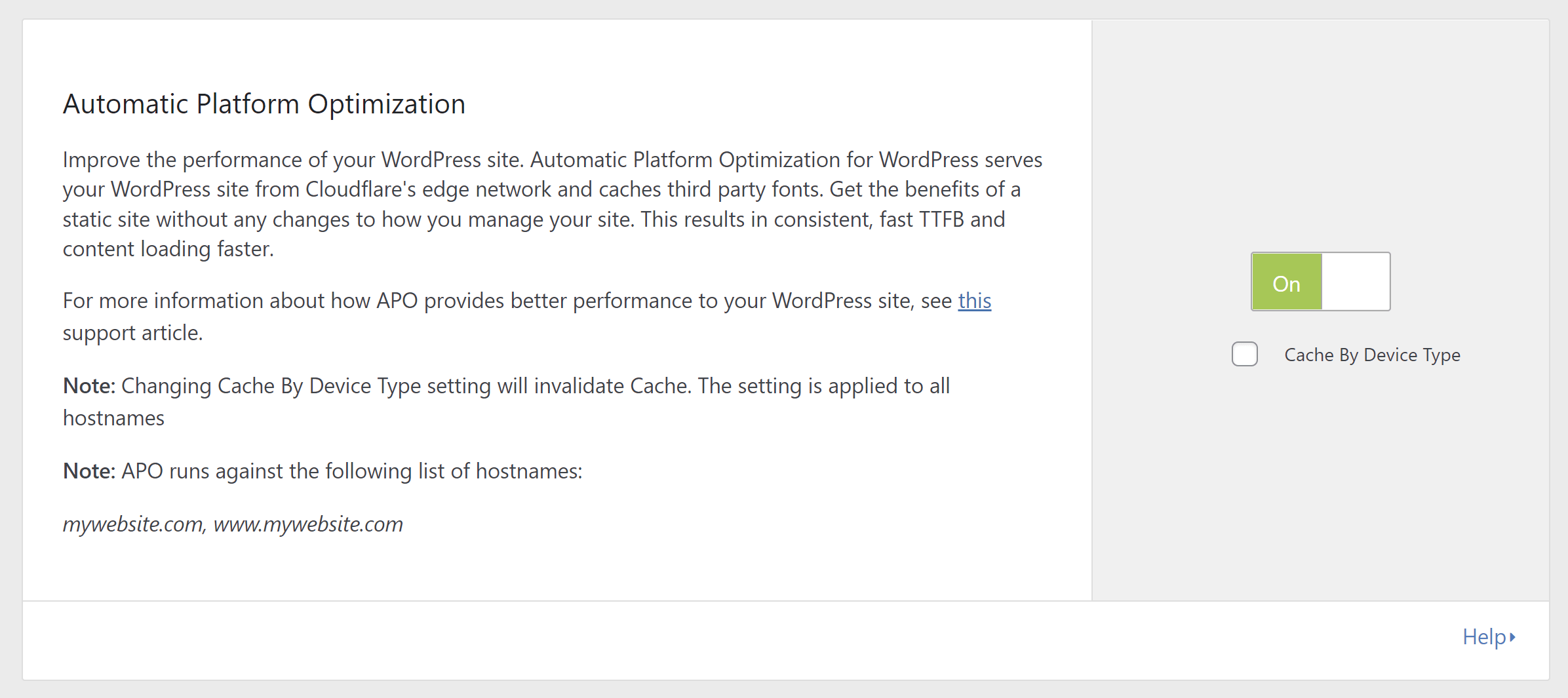 How to Set Up Cloudflare APO | GridPane